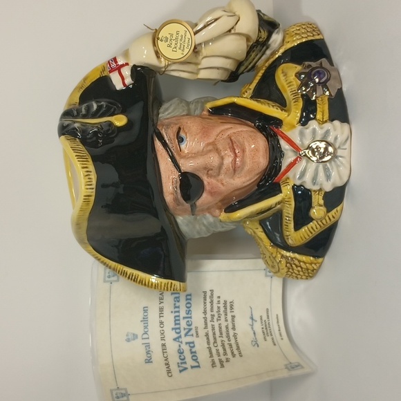 Royal Doulton | Accents | Royal Doulton D6932 Viceadmiral Lord Nelson ...
